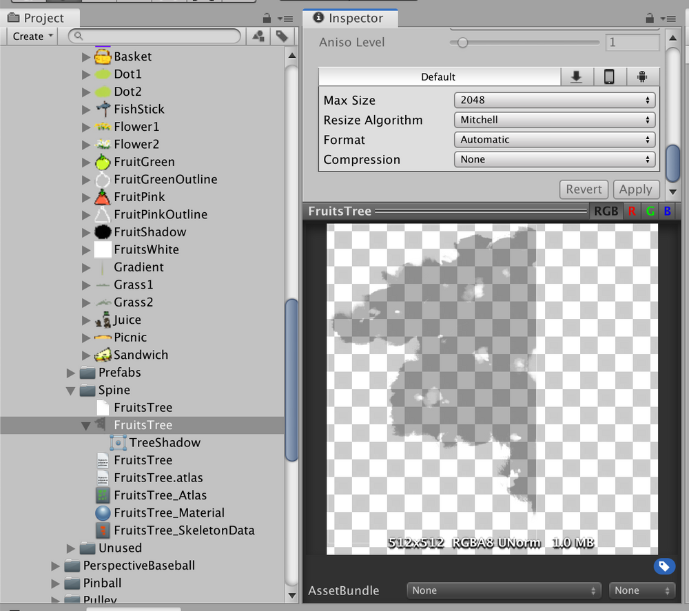 Unity 2D asset pipeline with Affinity Designer